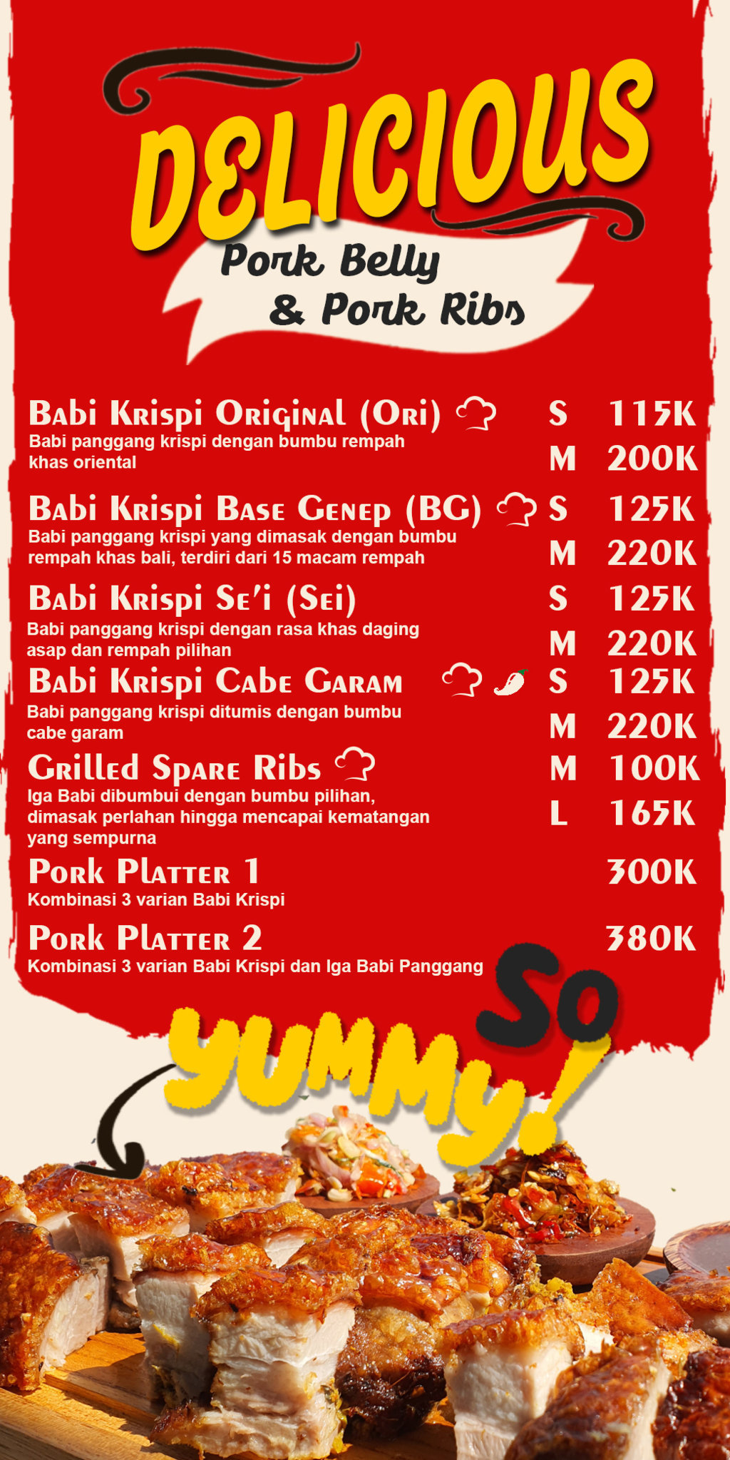 Raf Babi Krispi - Babi Krispi Bali